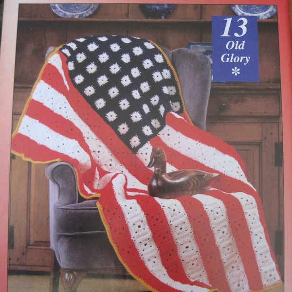 Crochet Pattern Old Glory Flag - Etsy