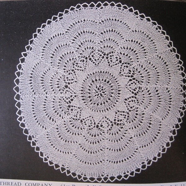 Knit Doily Patterns - Etsy