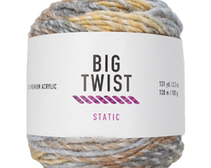 Big Twist Yarn - Static - Dusty Blue Multi - New and Unused - Price is ...
