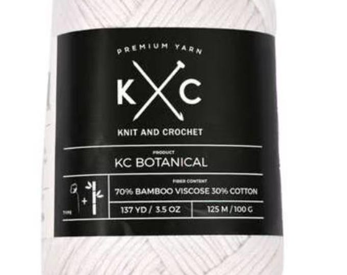 Botanical - 137yds - Worsted Bamboo Blend Yarn - by K+C - New and ...