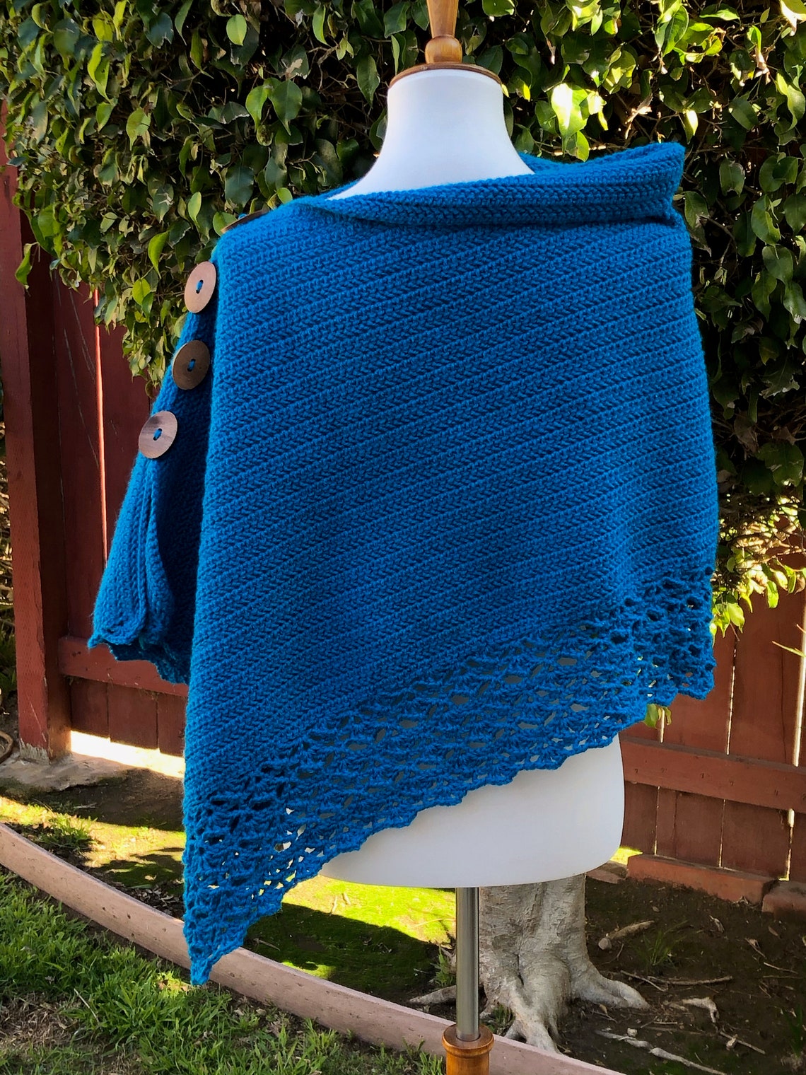 Handmade Poncho Uptown Poncho Crocheted Poncho Ladies - Etsy