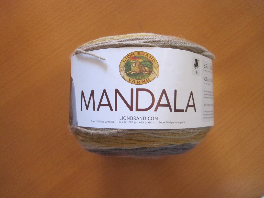 Mandala Yarn - Lion Brand - Centaur - New and Unused - Etsy