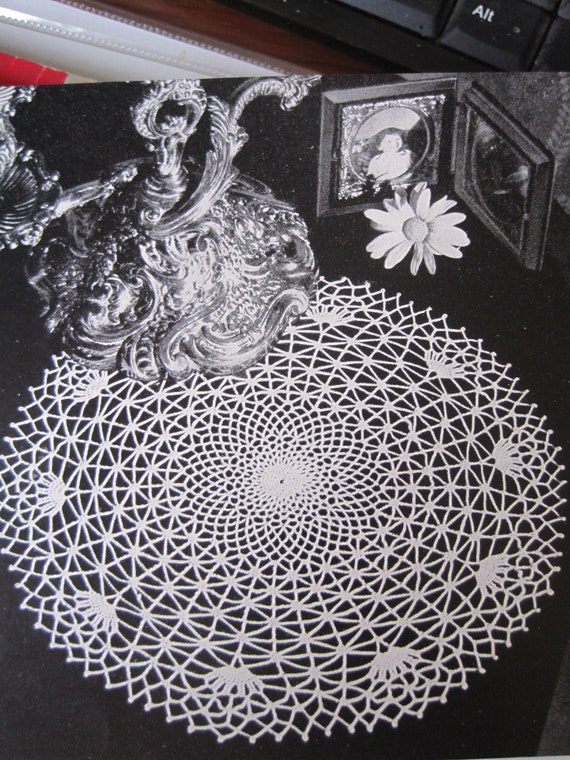Crochet Pattern Spider Web Doily 11 to 15 | Etsy