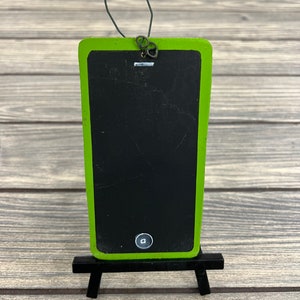 Personalized Wooden Cell Smart Phone Winter Tree Ornament - Your Name ...