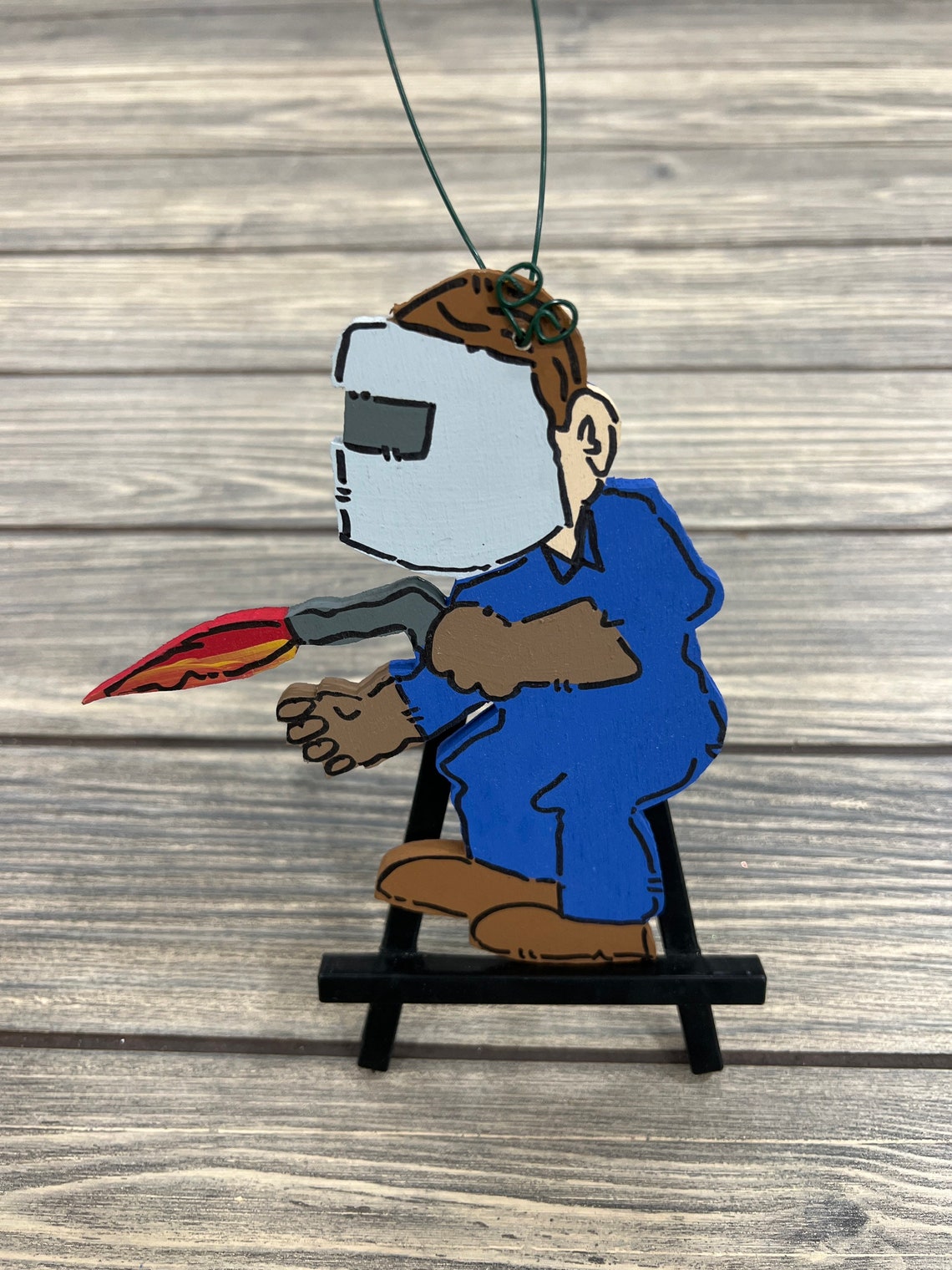 Welder Personalized Christmas Tree Ornament Wood - Etsy