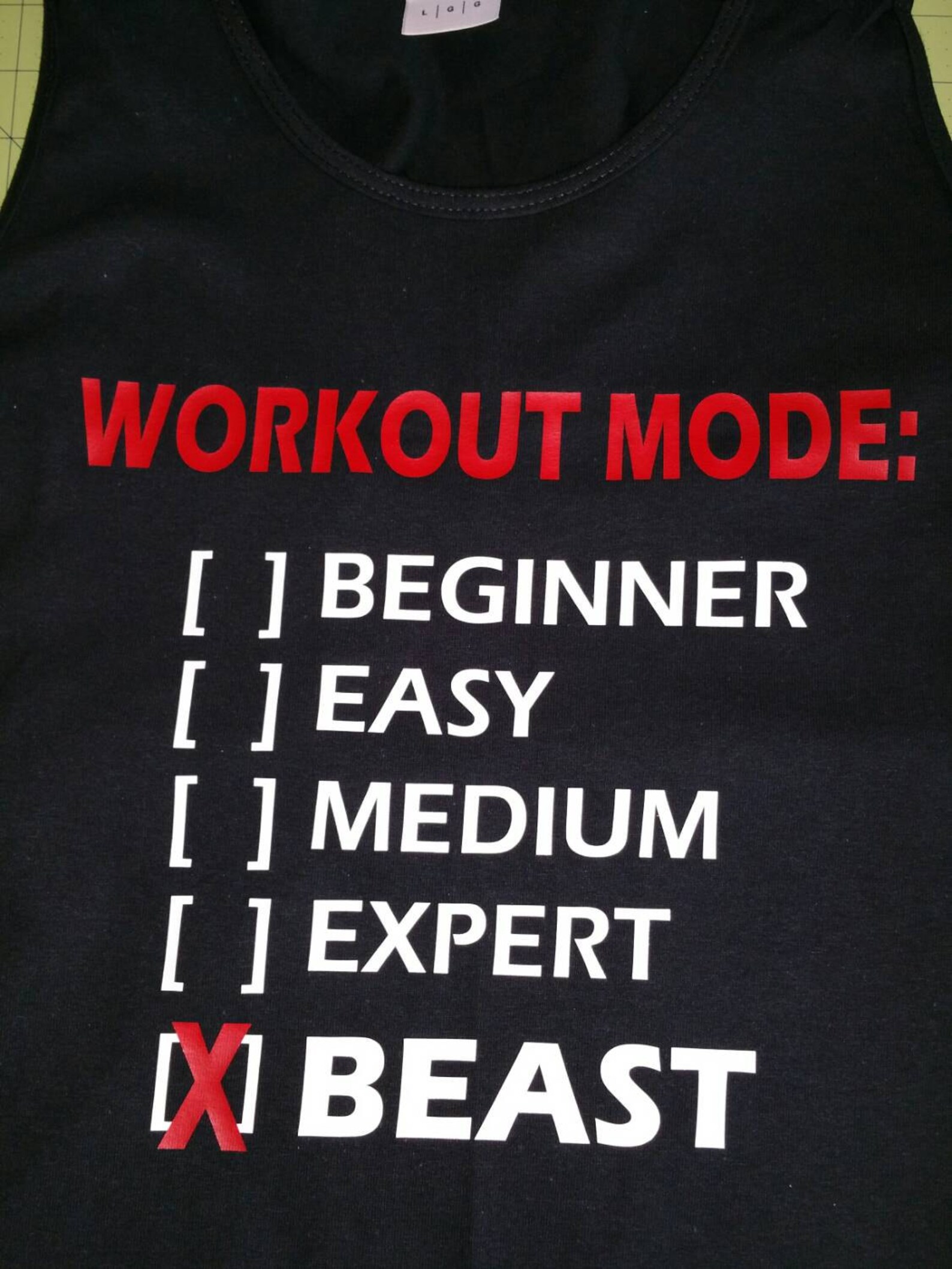 Beast Workout Mode Beast Mode Workout T-shirt | Etsy