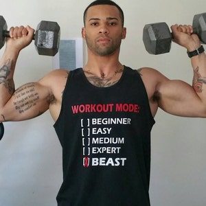 Beast Workout Mode Beast Mode Workout T-shirt - Etsy