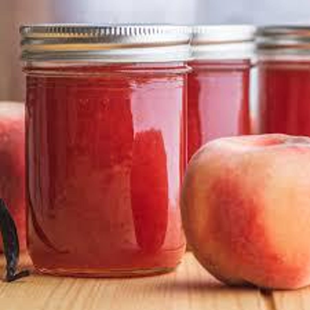 Homemade Vanilla Peach Jam/housewarming Jam Gifts/bridal Party Jam ...