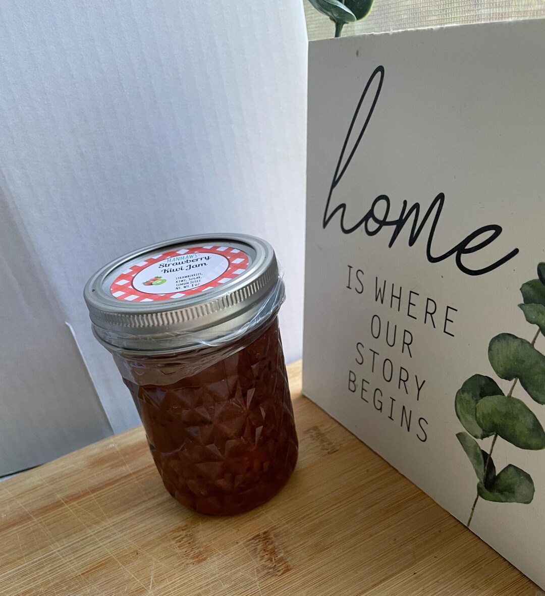 Homemade Strawberry Kiwi Jam/housewarming Jam Gifts/bridal Party Jam ...