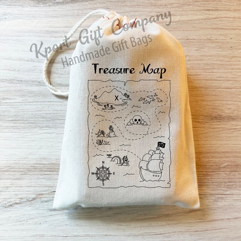 Pirate Treasure Map - Etsy