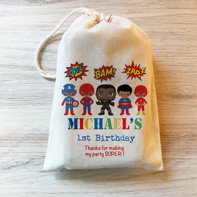 Superhero Goody Bags - Etsy