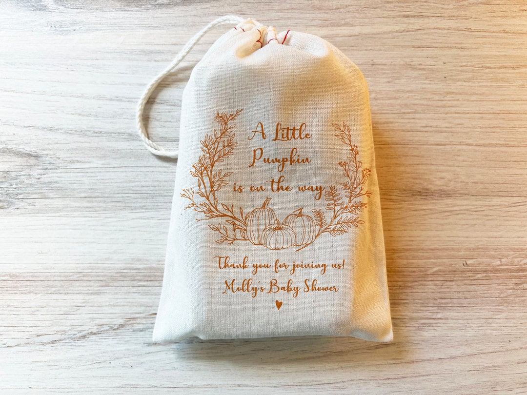 Pumpkin Fall Baby Shower Little Pumpkin Baby Shower Gift Party Favor ...