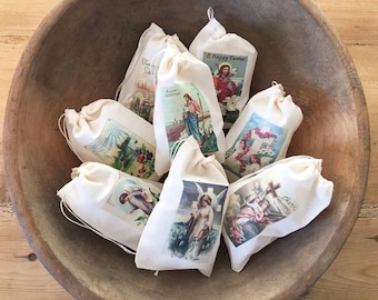 Jesus Divine Mercy Bag Catholic Prayer Bag Drawstring Bags - Etsy