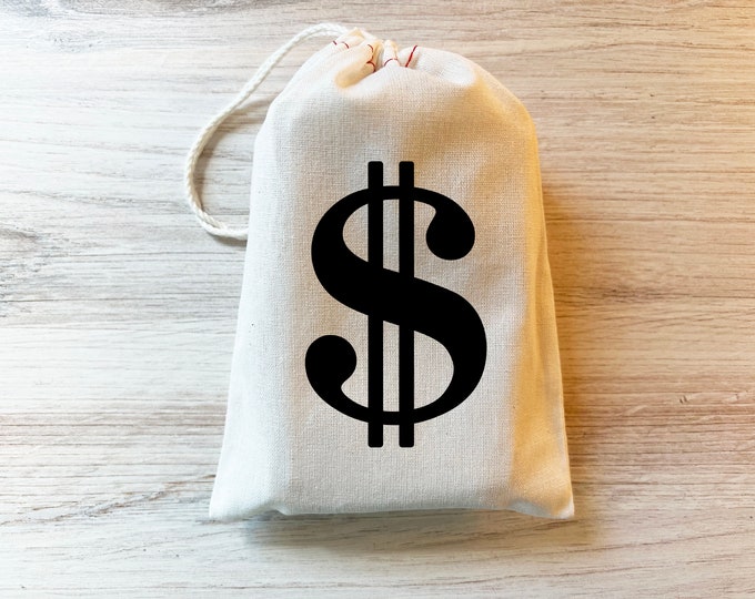 Handmade Mini Money Stack Bag Charms Manifesting Money Bags - Etsy