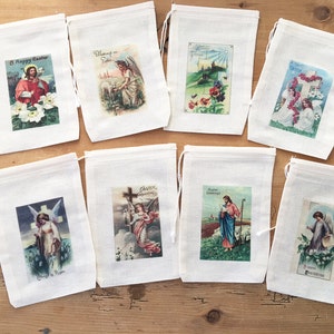 Easter Religious Catholic Gift Bags. Set of 8 Vintage 4x6 or - Etsy
