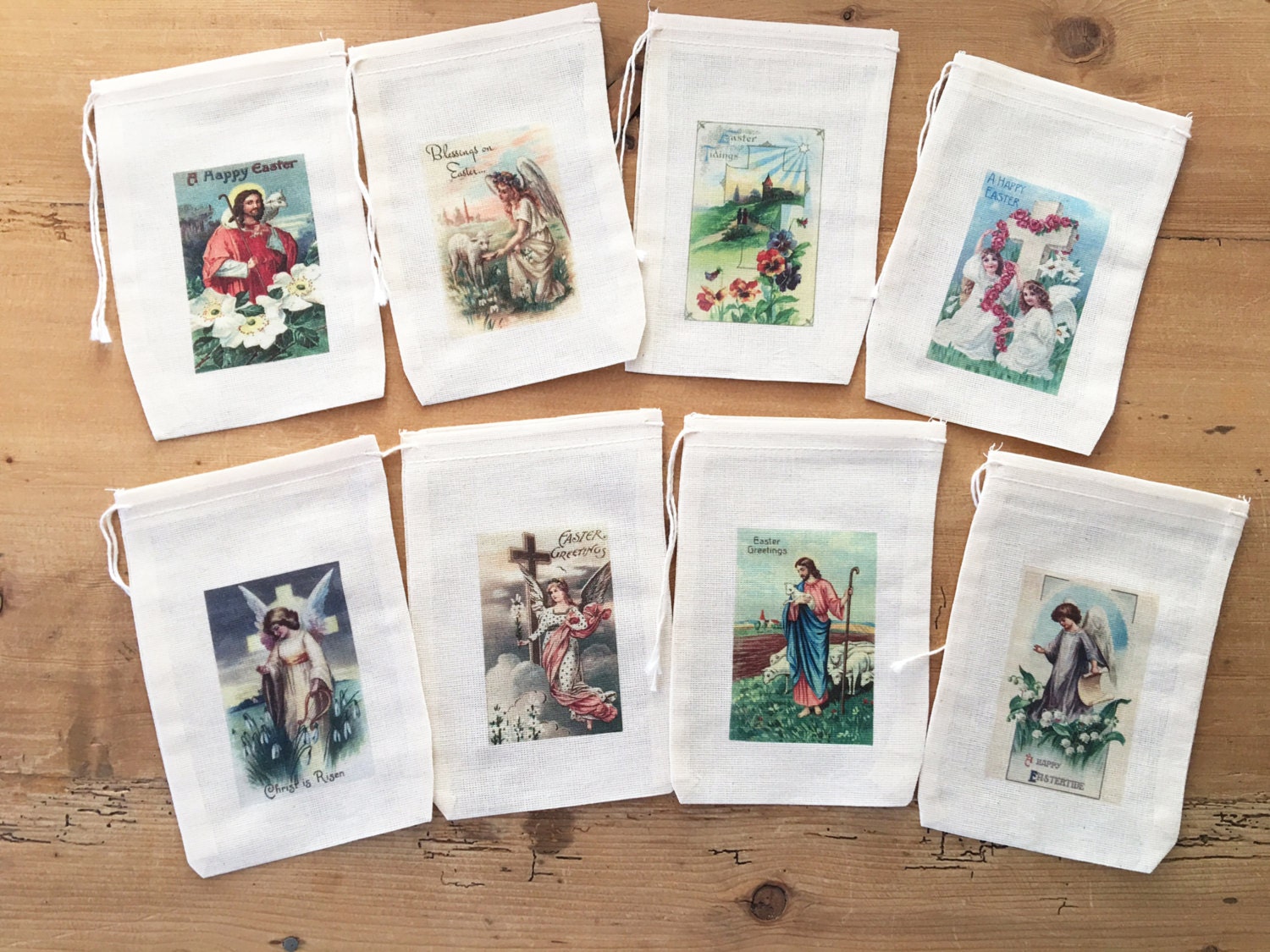 Easter Religious Catholic Gift Bags. Set of 8 Vintage 4x6 or - Etsy