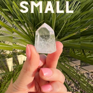 Mini Clear Quartz Towers 1 - 2 Inch | Intuitive Pick Crystal Grid ...