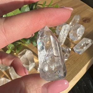 Mini Clear Quartz Towers 1 - 2 Inch | Intuitive Pick Crystal Grid ...