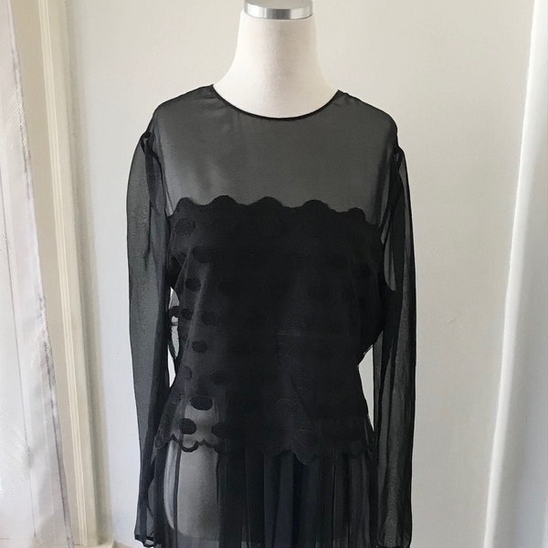 Diaphanous Dress - Etsy