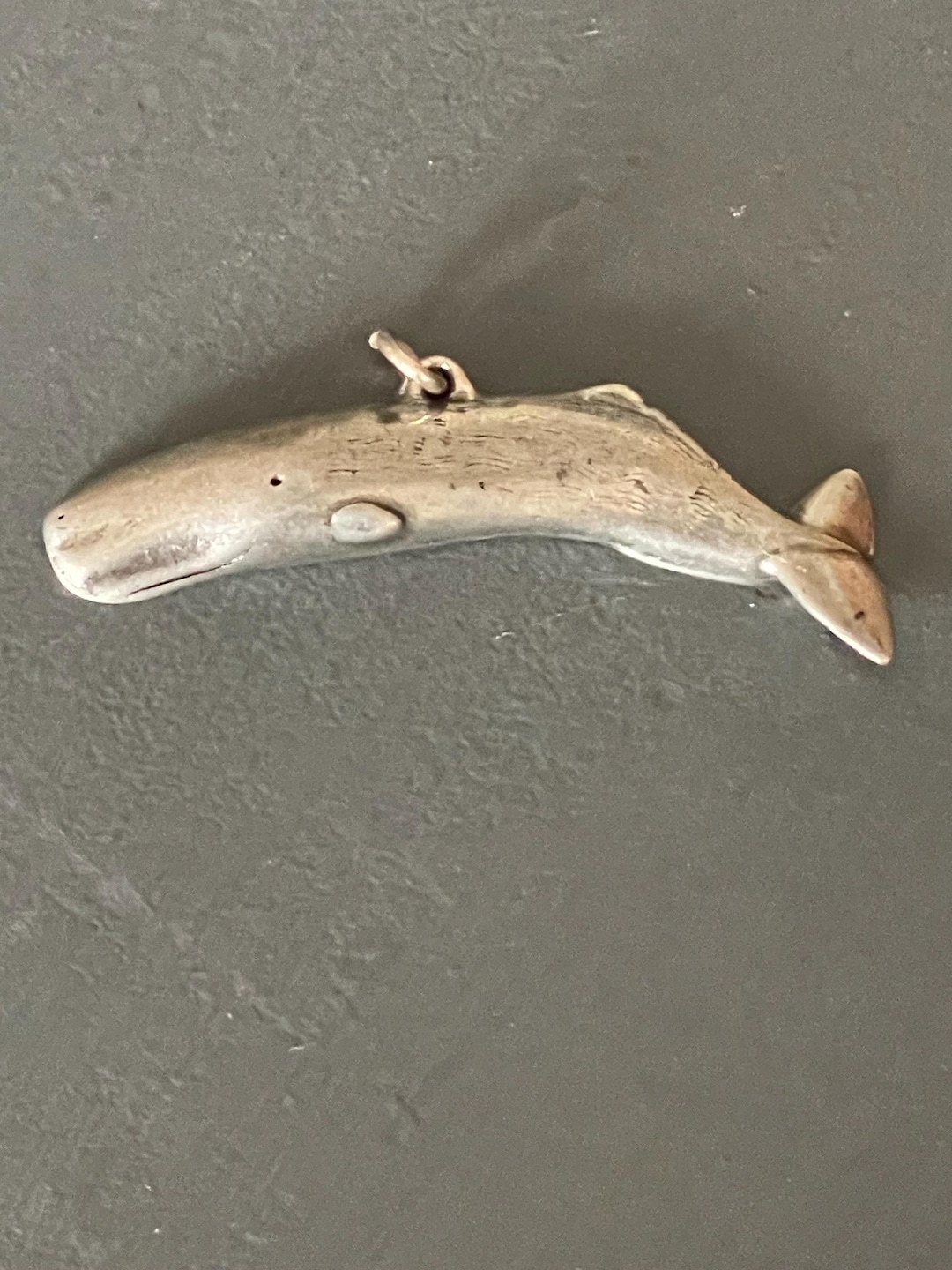 Pewter Whale Pendant or Charm | Vintage Sea Creature Charm | 1970s ...