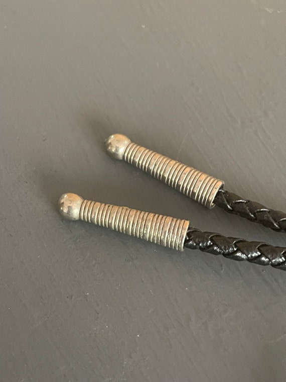 Sun Kachina Bolo Tie | Southwestern Vintage String Ti… - Gem