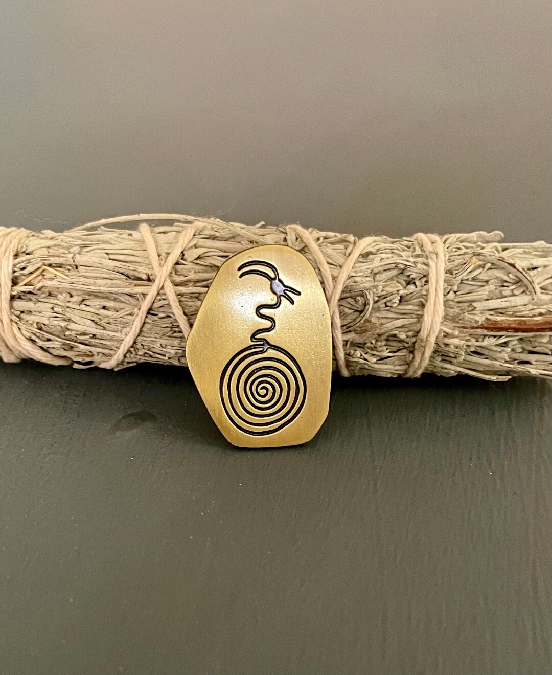 Tribal Figure Vintage Pin Bravo Designs New Mexico Brass - Etsy