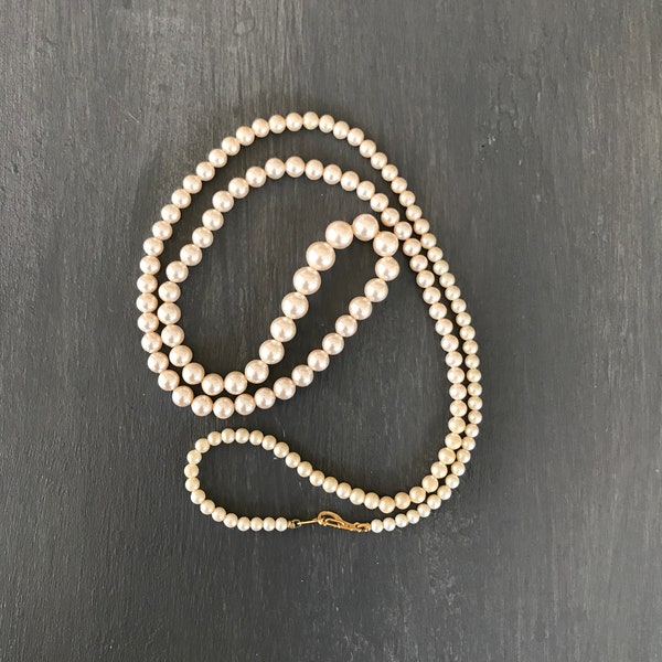 Graduated Pearls - Etsy