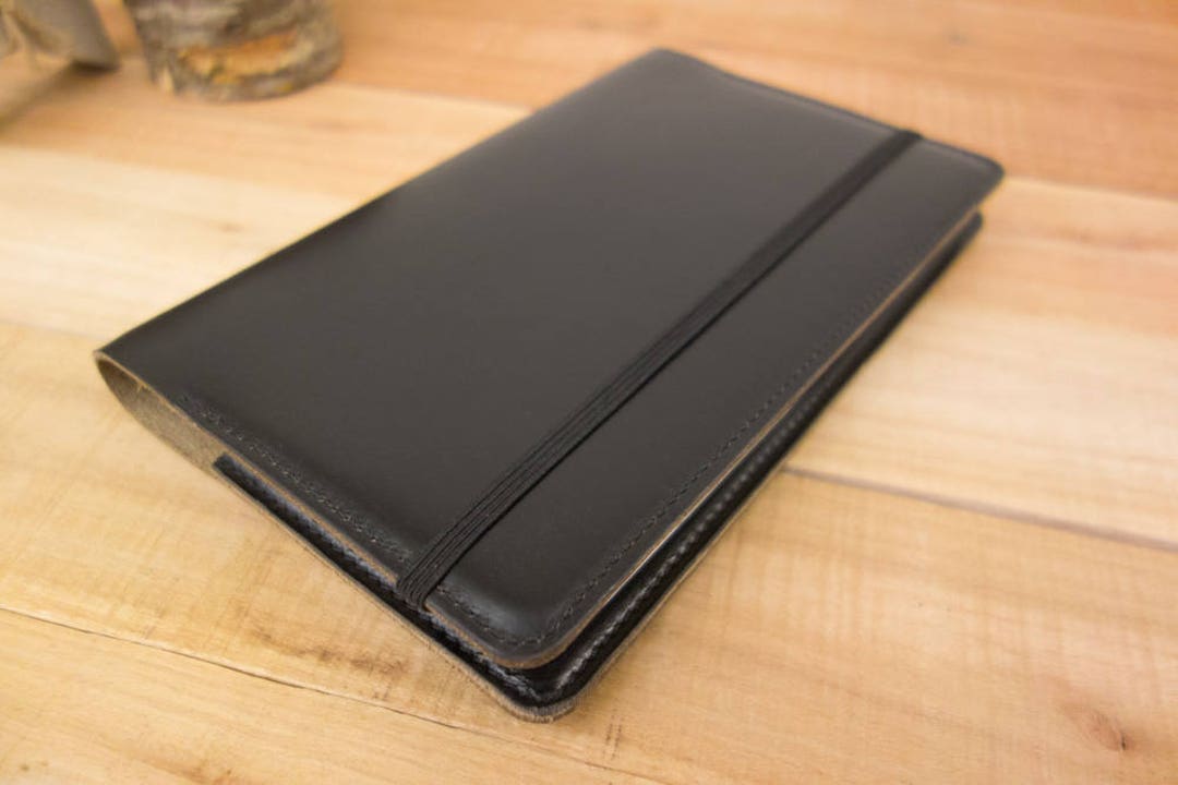 Moleskine Classic Notebook Cover - 5x8.25 IN - Black Leather - Etsy
