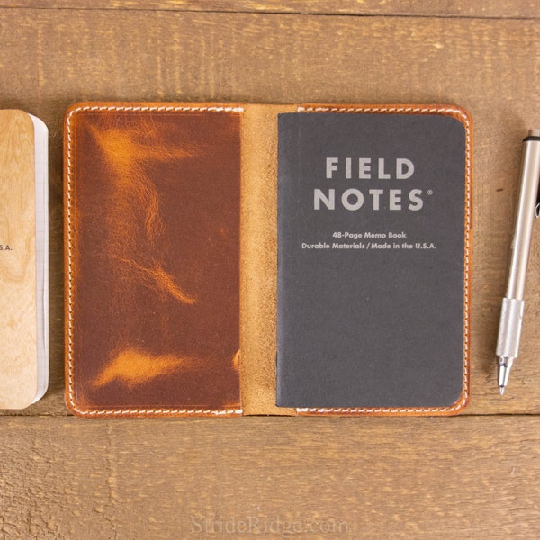 Leather Field Notes - Etsy