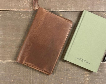 Green Military Leather Log Book Cover - Etsy
