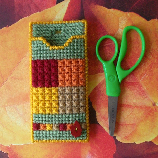 Plastic Canvas Pattern Pages: autumn Patchwork - Etsy