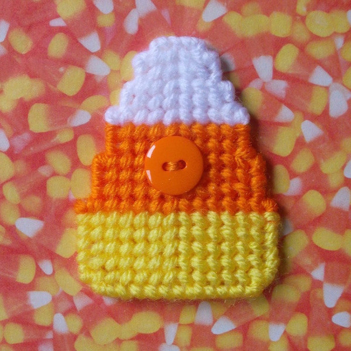 Plastic Canvas: Candy Corn Magnets set of 2 - Etsy