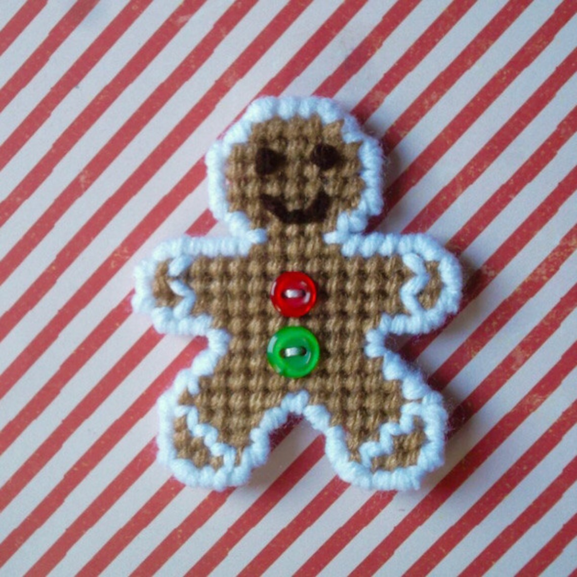 Plastic Canvas Pattern Page: gingerbread Folks 2 - Etsy Canada