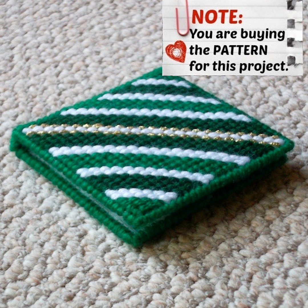 Plastic Canvas Pattern: Graph 'N Go -- "verdant" Notepad Holder ...