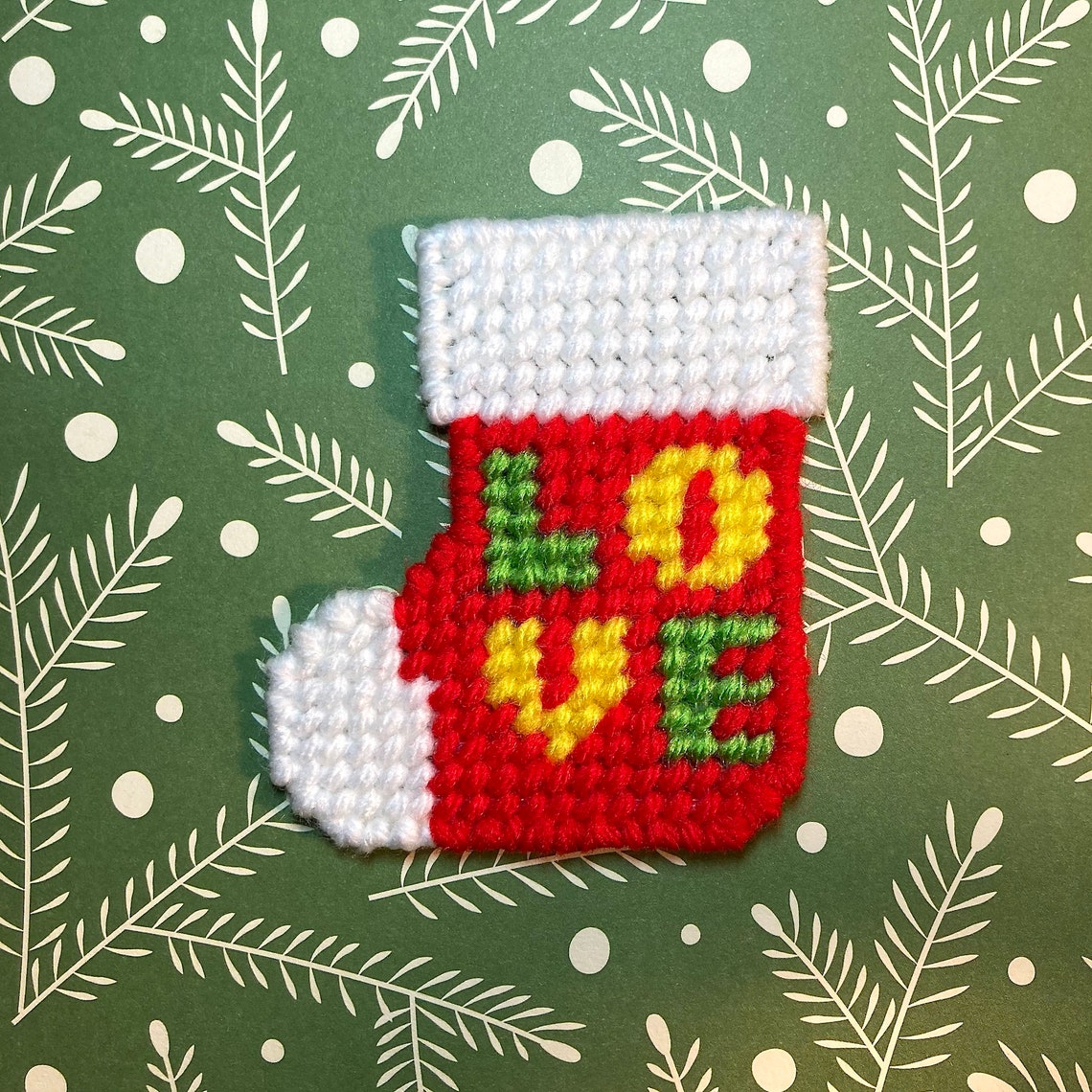 Plastic Canvas Pattern: Christmas Stockings holiday - Etsy