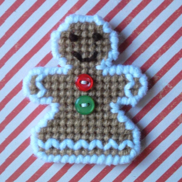 Plastic Canvas Pattern Page: gingerbread Folks 2 - Etsy Canada