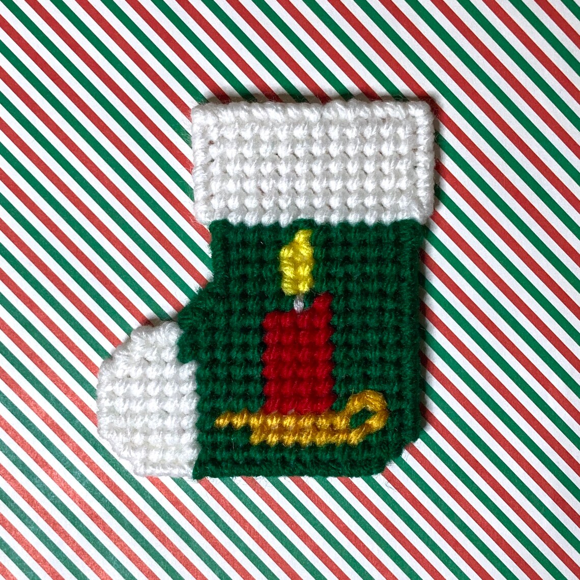 Plastic Canvas Pattern: Christmas Stockings christmas | Etsy