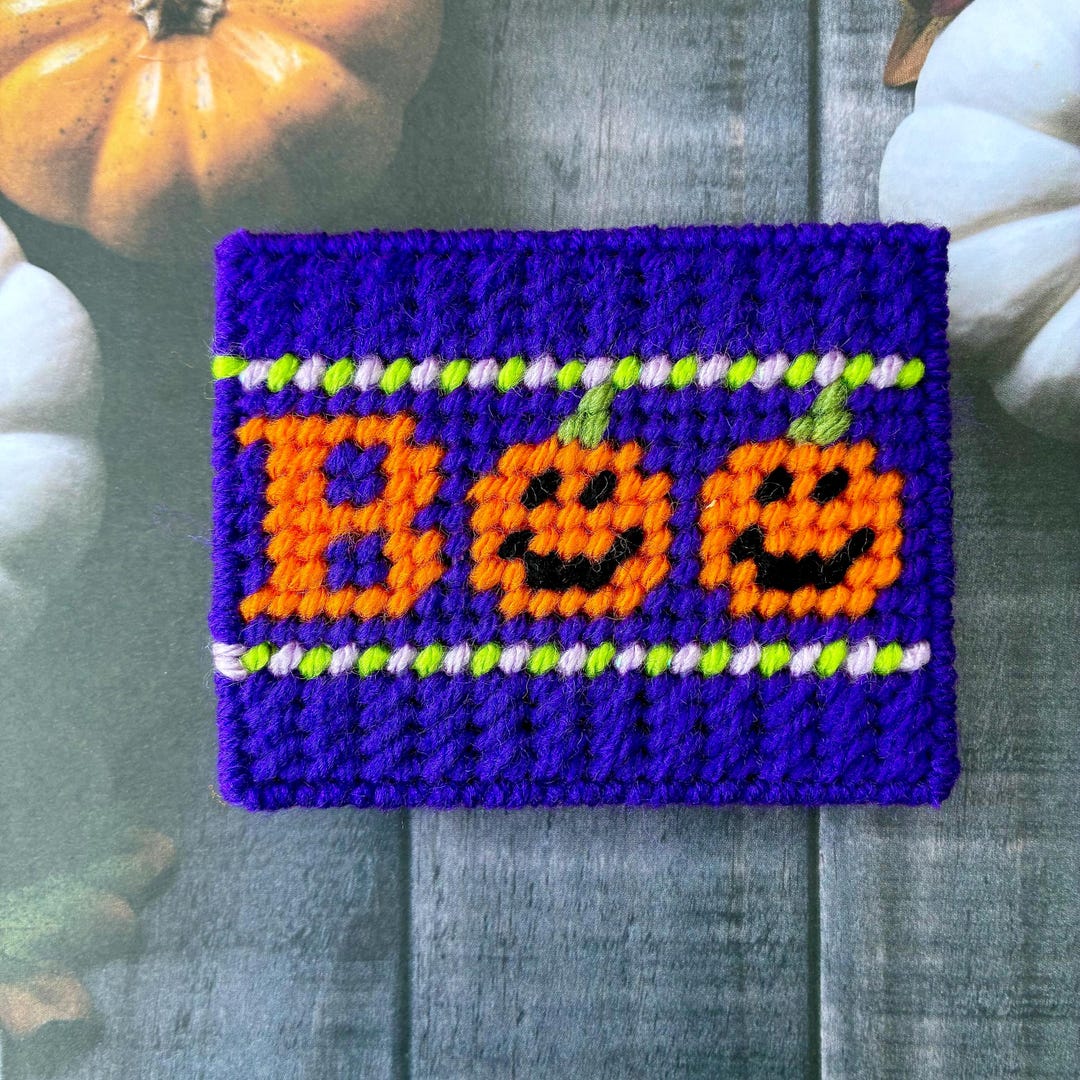 Plastic Canvas: BOO Gift Card Holder - Etsy