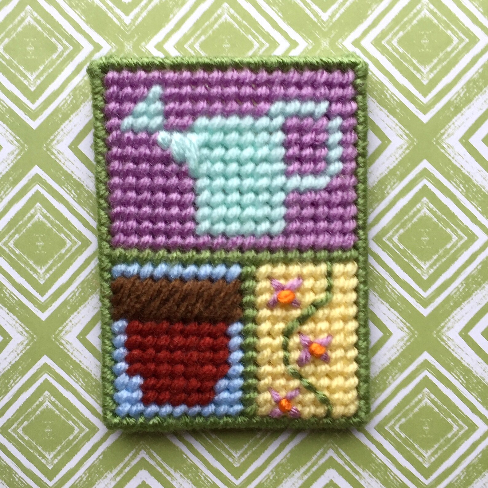 Plastic Canvas Pattern Pages: signs of Spring Gift | Etsy