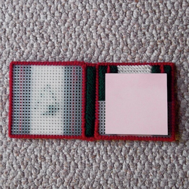Plastic Canvas Pattern: Graph 'N Go -- "evergreen" Notepad Holder ...