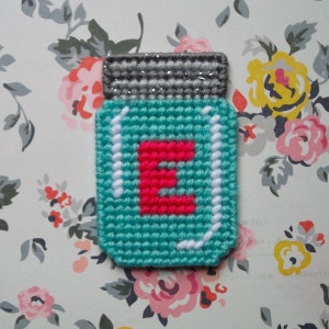 Plastic Canvas Pattern: Mason Jars -- "alphabet" (27 Graphs for A-Z ...