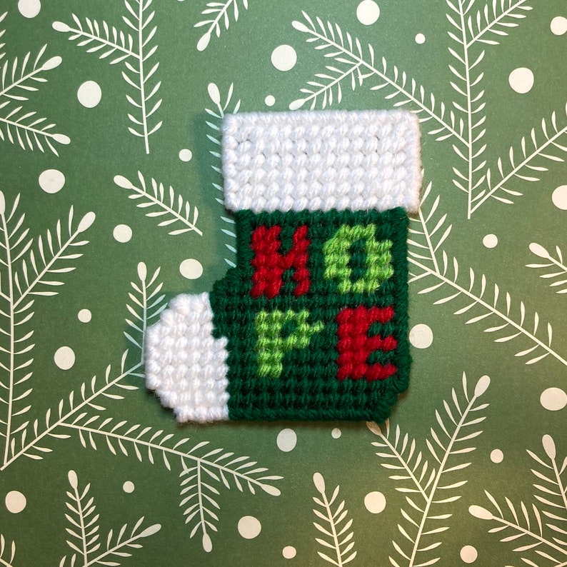 Plastic Canvas Pattern: Christmas Stockings holiday - Etsy