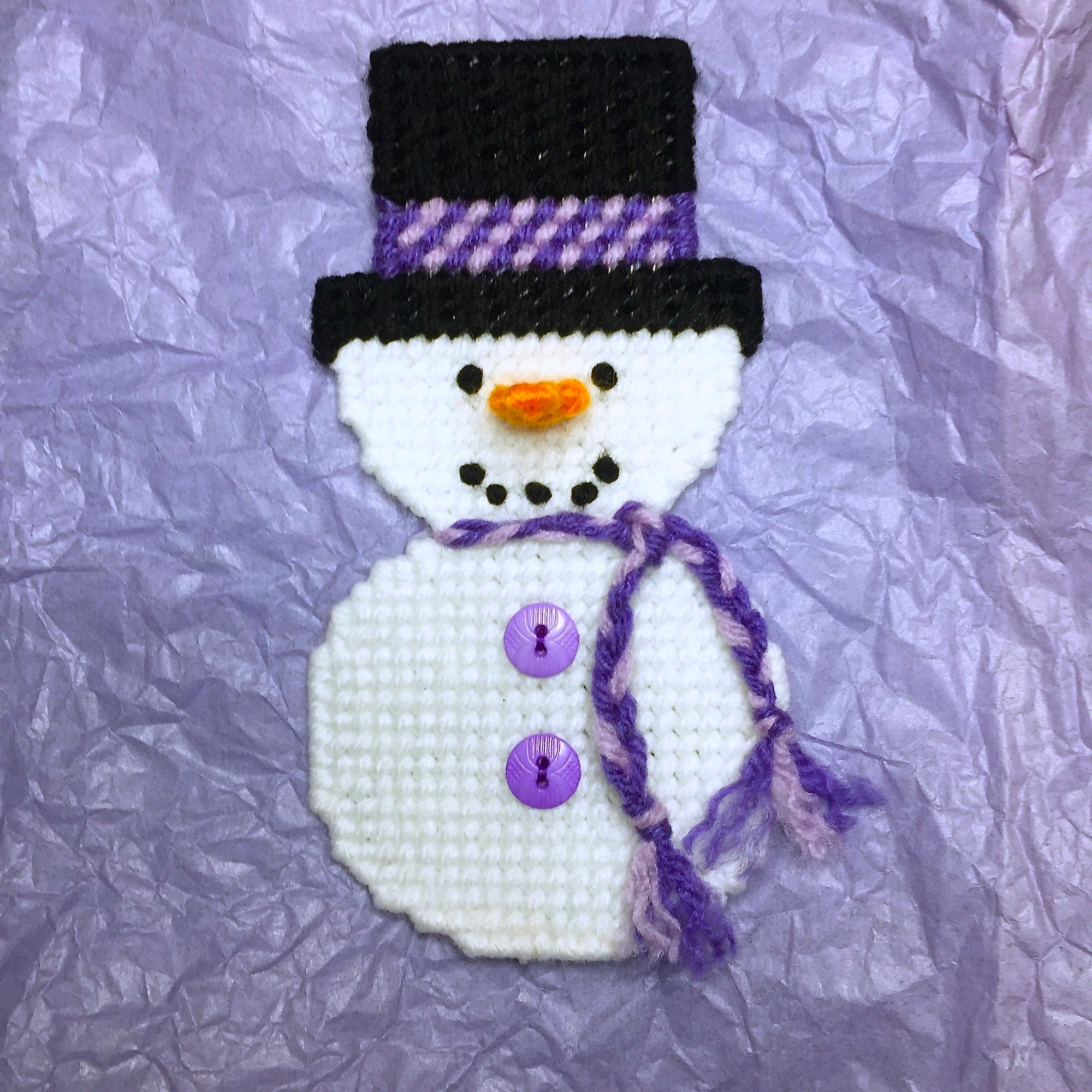 Plastic Canvas Pattern Pages: Snowman jay | Etsy