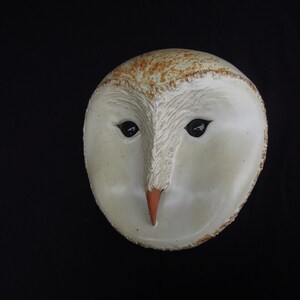 Handmade Original Ceramic Owl Mask Clay Art Mask Owl Sculpture - Etsy