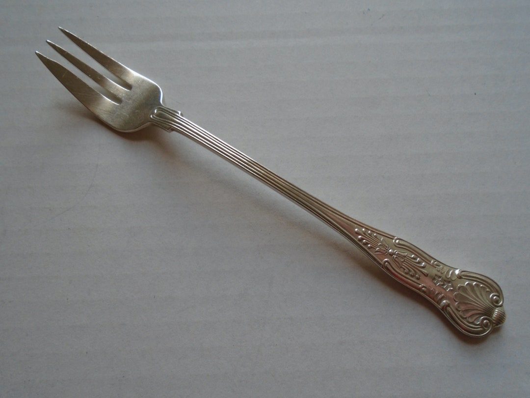 RARE USN Naval Cocktail Fork, Kings Pattern, Two Stars, Rear Admiral ...