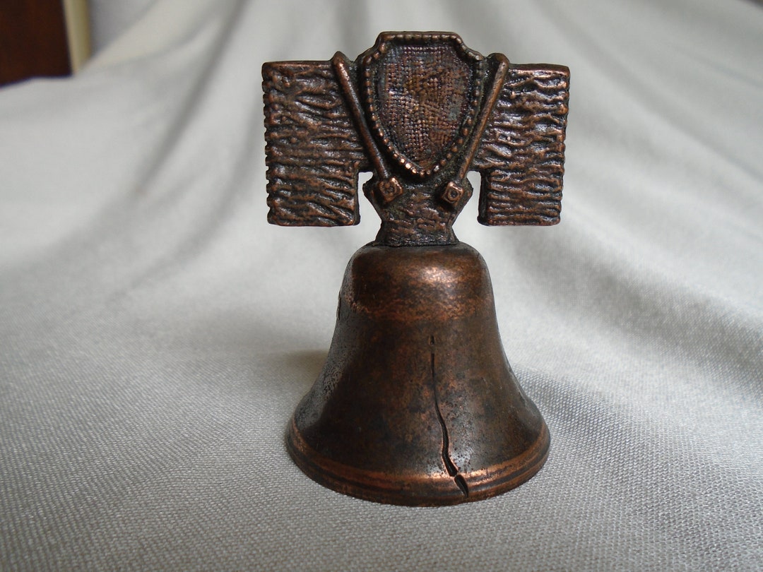 Miniature Liberty Bell, 2-1/4" High, Made in U.S.A. - Etsy