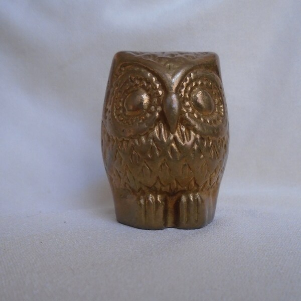 Brass Owls - Etsy