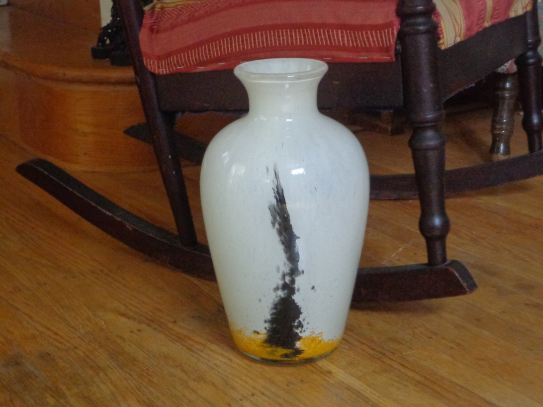 La Rochere Vase, Made in France, Large 13 Signed Art Glass, Hand Blown ...