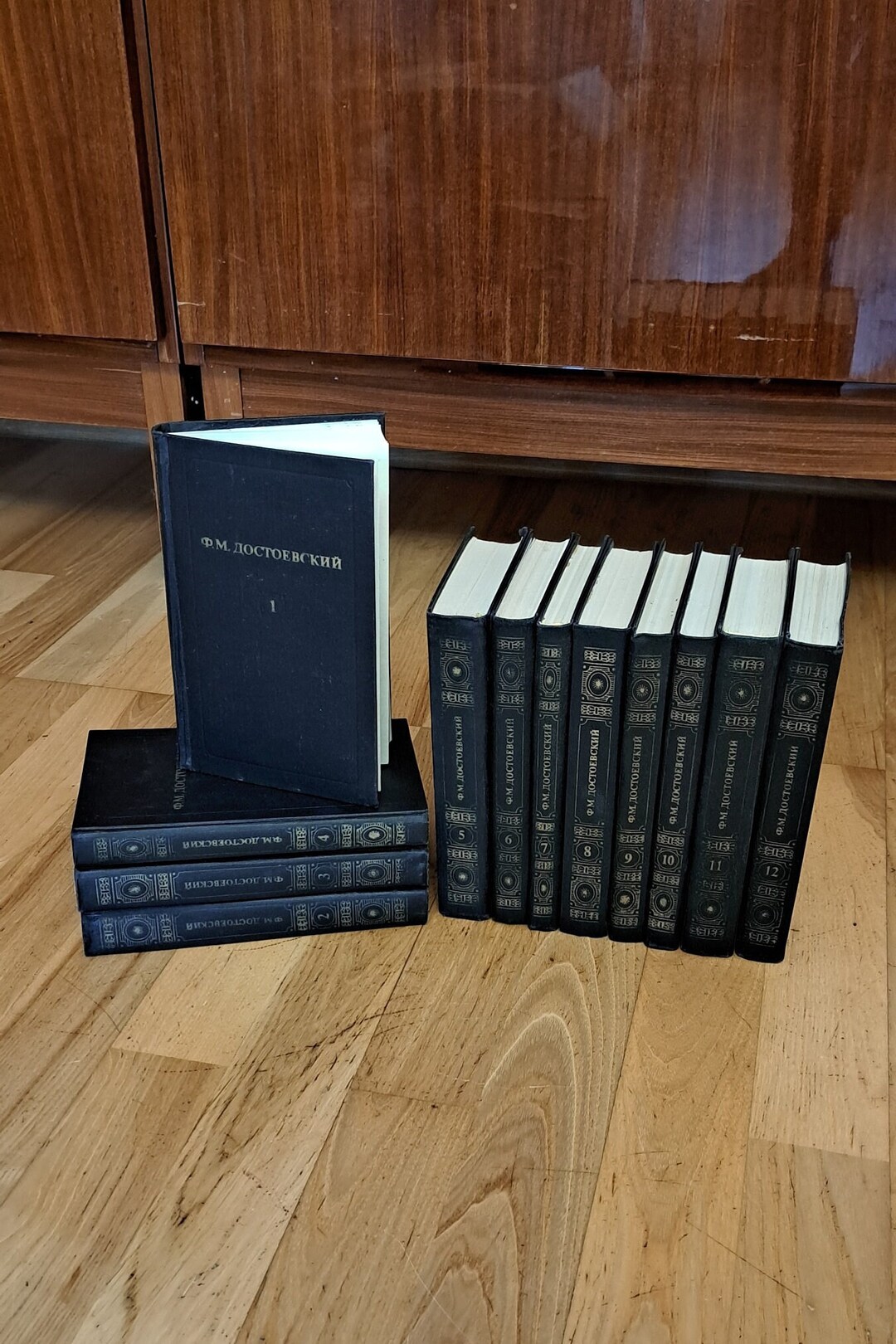 Fyodor Dostoevsky Collected Volumes 12 Books, Vintage Books Set Fyodor ...