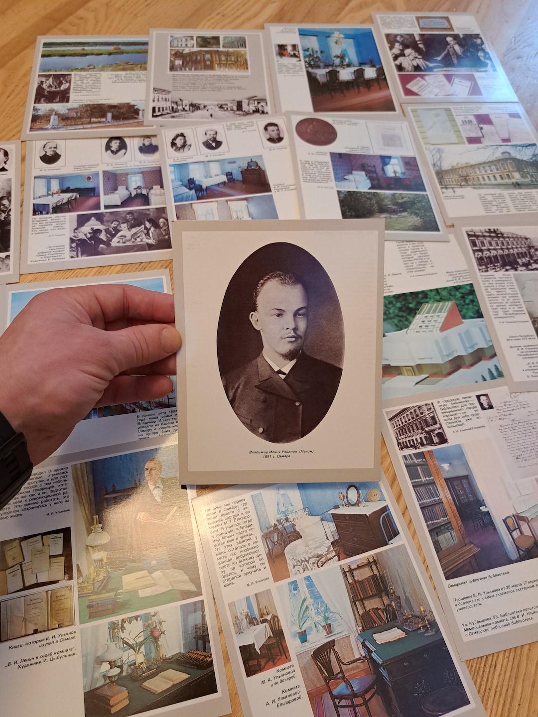 Vladimir Lenin in Samara, Collectible Photo Cards Lenin, V.lenin ...